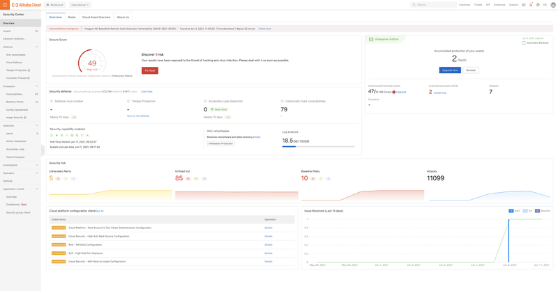Alibaba Cloud ではじめるマルチクラウド環境での脆弱性管理｜クラウドテクノロジーブログ｜ソフトバンク