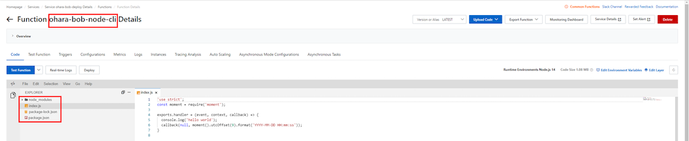 Alibaba Cloud FunctionComputeをCLIベースでNode.jsおよびPythonそれぞれをデプロイしてみた（CLI編）｜クラウドテクノロジーブログ｜ソフトバンク