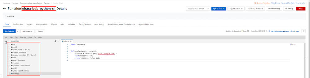 Alibaba Cloud FunctionComputeをCLIベースでNode.jsおよびPythonそれぞれをデプロイしてみた（CLI編）｜クラウドテクノロジーブログ｜ソフトバンク