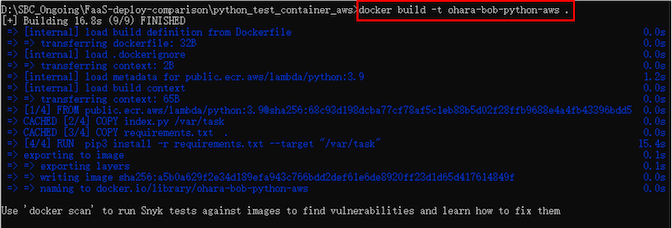 AWS ECRを使ってNode.js/PythonのコンテナイメージをAWS Lambdaへデプロイしてみた｜クラウドテクノロジーブログ｜ソフトバンク