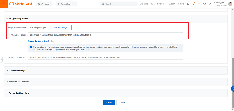 Alibaba Cloud の Custom Container Function を使ってみました｜クラウドテクノロジーブログ｜ソフトバンク