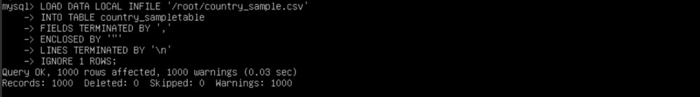 LOAD DATA LOCAL INFILEを使ってECSにあるCSVファイルを Apsara RDS MySQLにインポートしてみた｜クラウドテクノロジーブログ｜ソフトバンク