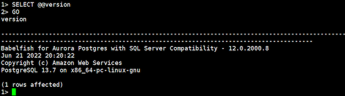SQL Serverの代わりにAWS Aurora PostgreSQLのBabelfish 機能でSQL Serverとして利用してみた｜クラウドテクノロジーブログ｜ソフトバンク