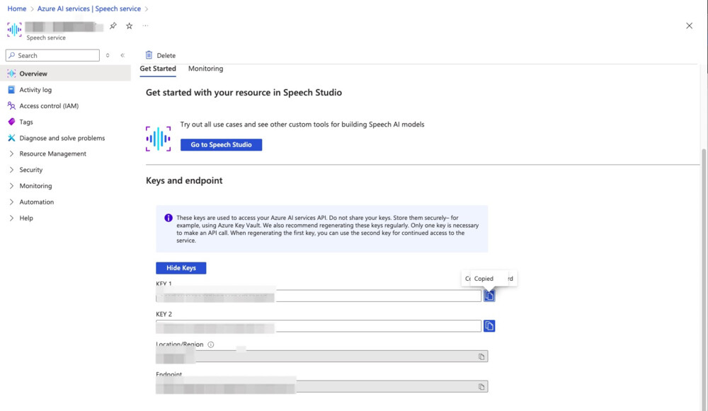 Azure Speech Serviceで日本語の音声を認識したり読み上げてみた | クラウドテクノロジーブログ | ソフトバンク