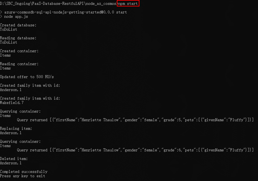 初心者でもできる、Azure CosmosDBとPython or Node.jsで始めるRESTful APIサービス構築方法｜クラウドテクノロジーブログ｜ソフトバンク